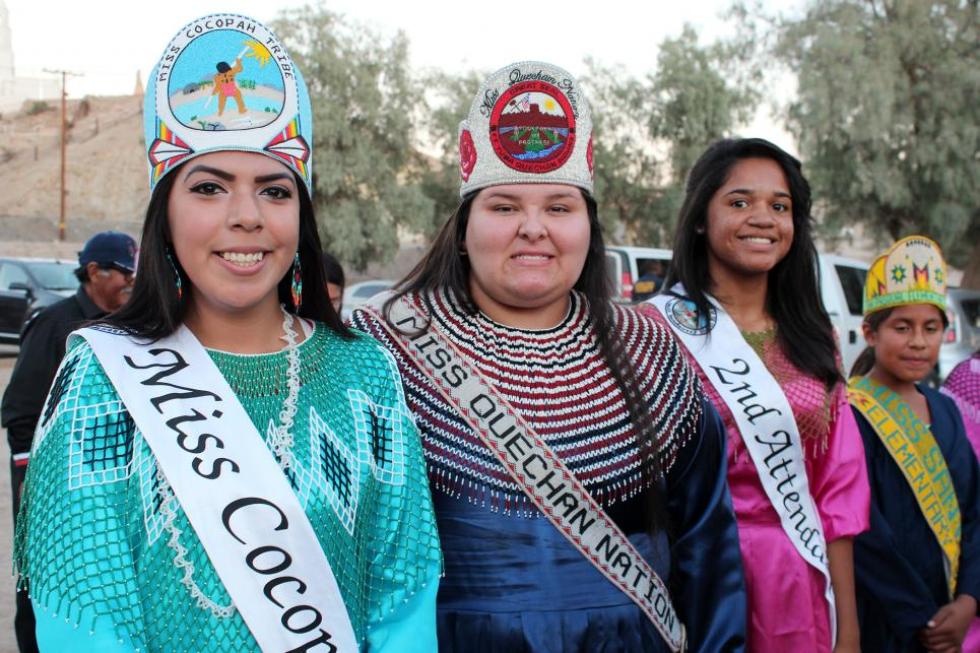 Salazar and Burney Represent Cocopah at Quechan Indian Days Celebration ...